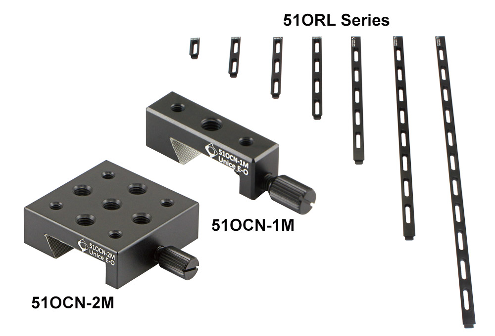 Miniature Optical Rail and Carrier