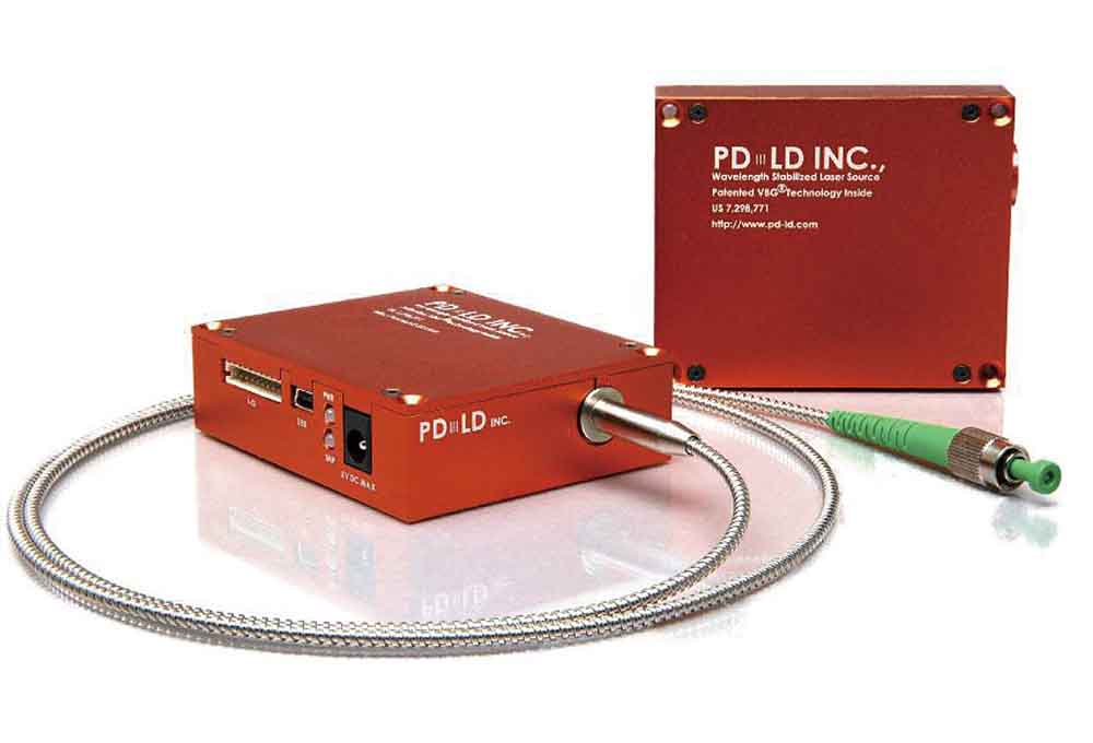 Compact Power Stabilized Single Mode Diode Lasers - 633~785nm