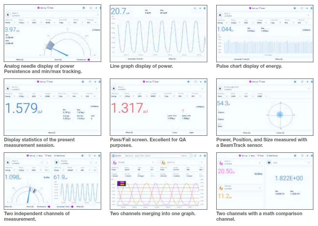 Centauri Dual Channel 7 inch Color Touchscreen High End Power Meters