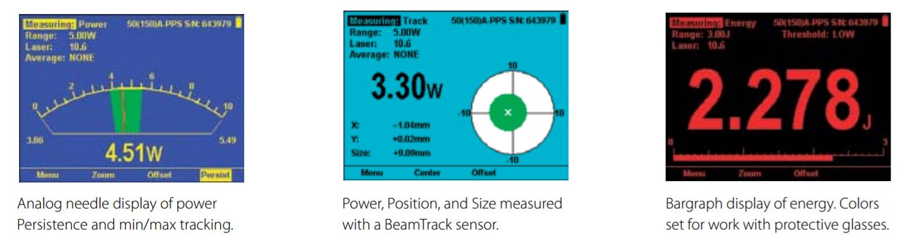 StarBright Color Advanced Laser Power and Energy Meter