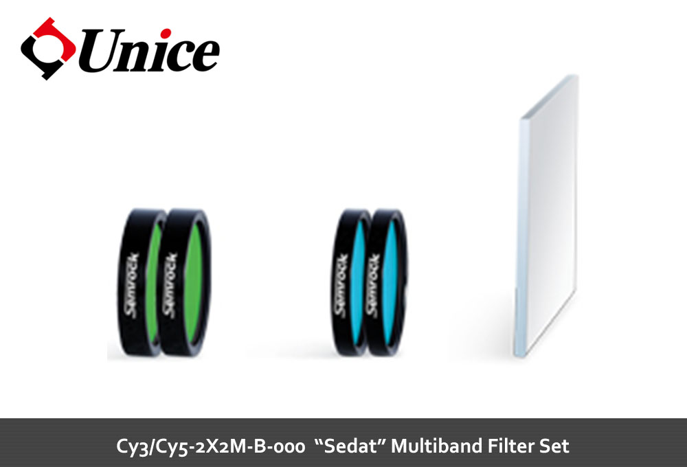 Cy3/Cy5-2X2M-B-000 BrightLine® Sedat Multiband Filter Set