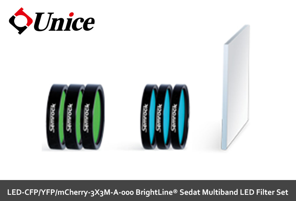 LED-CFP/YFP/mCherry-3X3M-A-000 BrightLine® \"Sedat\" Multiband Filter Set